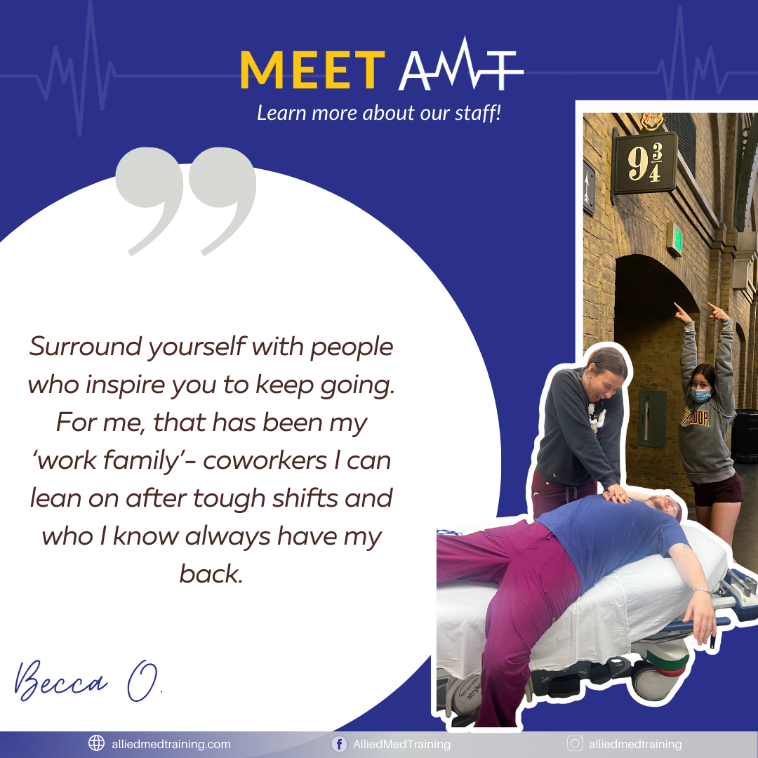 Meet AMT: Becca O. - Allied Medical Training